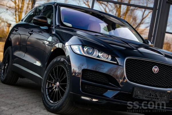 Zils Jaguar F-Pace 2017 Jelgava, ar dzinēja tilpumu 2.00 L un nobraukumu 157 tūkst. km par 13999 €, foto 4 vietnē AUTOMOTO.COM.LV