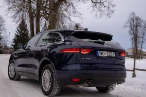 Zils Jaguar F-Pace 2017 Liepāja, ar dzinēja tilpumu 2.00 L un nobraukumu 118 tūkst. km par 16900 €, foto 5 vietnē AUTOMOTO.COM.LV