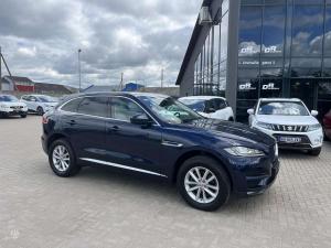 Blue Jaguar F-Pace 2017 in Taurage, with an engine capacity of 2.00 L and mileage of 175 thousand km for 13700 €, photo  on AUTOMOTO.COM.LV