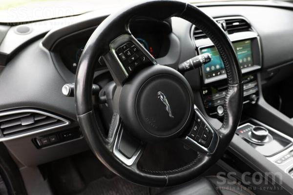Zils Jaguar F-Pace 2017 Liepāja, ar dzinēja tilpumu 2.00 L un nobraukumu 127 tūkst. km par 15500 €, foto 11 vietnē AUTOMOTO.COM.LV