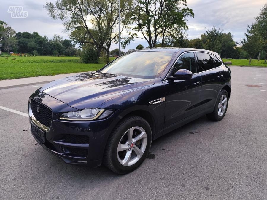 Blue Jaguar F-Pace 2018 in Siauliai, with an engine capacity of 2.00 L and mileage of 140 thousand km for 13000 €, photo 5 on AUTOMOTO.COM.LV