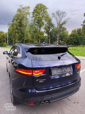 Blue Jaguar F-Pace 2018 in Siauliai, with an engine capacity of 2.00 L and mileage of 140 thousand km for 13000 €, photo 9 on AUTOMOTO.COM.LV