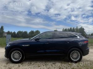 Blue Jaguar F-Pace 2018 in Riga, with an engine capacity of 2.00 L and mileage of 184 thousand km for 15000 €, photo 3 on AUTOMOTO.COM.LV