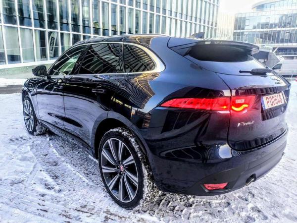 Zils Jaguar F-Pace 2019 Viļņa, ar dzinēja tilpumu 2.00 L un nobraukumu 132 tūkst. km par 19360 €, foto 6 vietnē AUTOMOTO.COM.LV