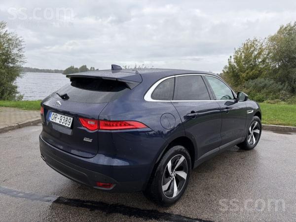 Jaguar F-Pace 2019 Rīga vietnē Zils Jaguar F-Pace 2019 Rīga, ar dzinēja tilpumu 2.00 L un nobraukumu 60 tūkst. km par 18500 €, foto 3 vietnē AUTOMOTO.COM.LV