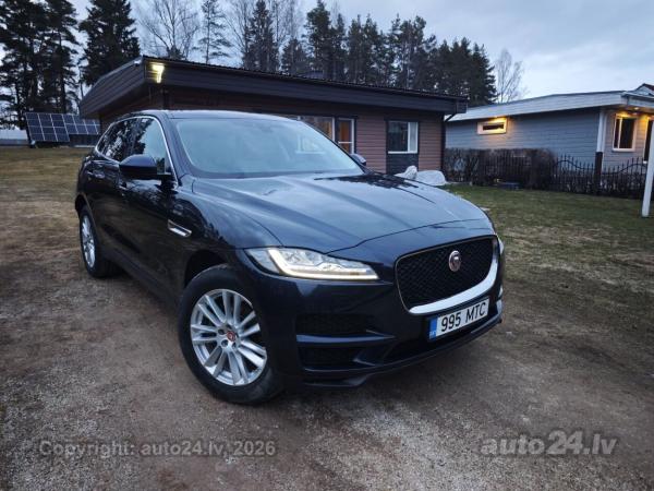 Blue Jaguar F-Pace 2020 in Tallinn, with an engine capacity of 2.00 L and mileage of 54 thousand km for 27500 €, photo 3 on AUTOMOTO.COM.LV