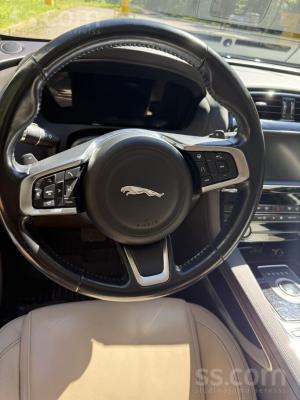 Blue Jaguar F-Pace 2020 in Riga, with an engine capacity of 2.00 L and mileage of 110 thousand km for 23000 €, photo 9 on AUTOMOTO.COM.LV