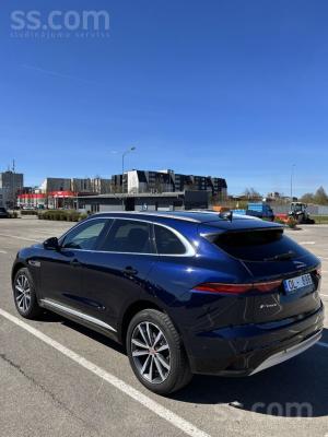 Zils Jaguar F-Pace 2021 Rīga, ar dzinēja tilpumu 2.00 L un nobraukumu 83 tūkst. km par 27500 €, foto 5 vietnē AUTOMOTO.COM.LV
