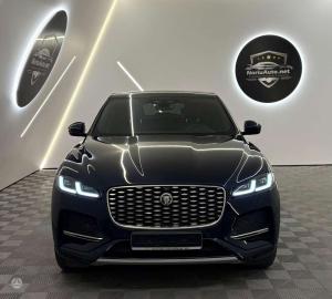 Blue Jaguar F-Pace 2021 in Marijampole, with an engine capacity of 2.00 L and mileage of 223 thousand km for 23999 €, photo 12 on AUTOMOTO.COM.LV