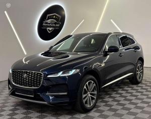 Blue Jaguar F-Pace 2021 in Marijampole, with an engine capacity of 2.00 L and mileage of 223 thousand km for 23999 €, photo 14 on AUTOMOTO.COM.LV