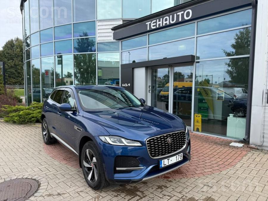 Zils Jaguar F-Pace 2022 Rīga, ar dzinēja tilpumu 2.00 L un nobraukumu 95 tūkst. km par 28900 €, foto 16 vietnē AUTOMOTO.COM.LV