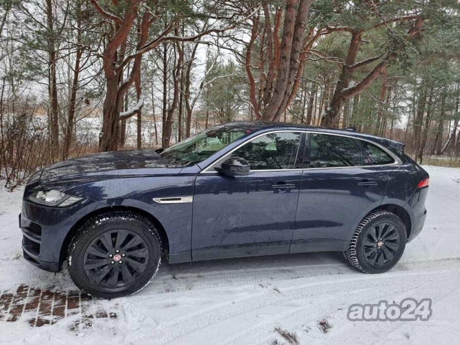 Zils Jaguar F-Pace 2017 Rīga, ar dzinēja tilpumu 2.00 L un nobraukumu 154 tūkst. km par 15000 €, foto 3 vietnē AUTOMOTO.COM.LV