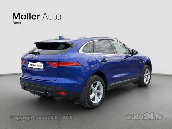 Zils Jaguar F-Pace 2017 Pērnava, ar dzinēja tilpumu 2.00 L un nobraukumu 125 tūkst. km par 18850 €, foto 4 vietnē AUTOMOTO.COM.LV