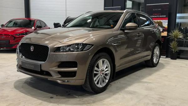 Brūns Jaguar F-Pace 2016 Mārupe, ar dzinēja tilpumu 2.00 L un nobraukumu 115 tūkst. km par 14990 €, foto 4 vietnē AUTOMOTO.COM.LV