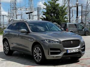 Brown Jaguar F-Pace 2019 in Siauliai, with an engine capacity of 2.00 L and mileage of 194 thousand km for 16800 €, photo  on AUTOMOTO.COM.LV