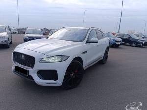 Jaguar F-Pace 2016 Viļņa, ar dzinēja tilpumu 2.99 L un nobraukumu 282 tūkst. km par 11900 €, foto  vietnē AUTOMOTO.COM.LV