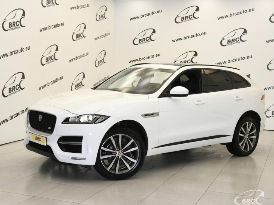 Jaguar F-Pace 2016 Viļņa, ar dzinēja tilpumu 2.00 L un nobraukumu 209 tūkst. km par 10900 €, foto 1 vietnē AUTOMOTO.COM.LV