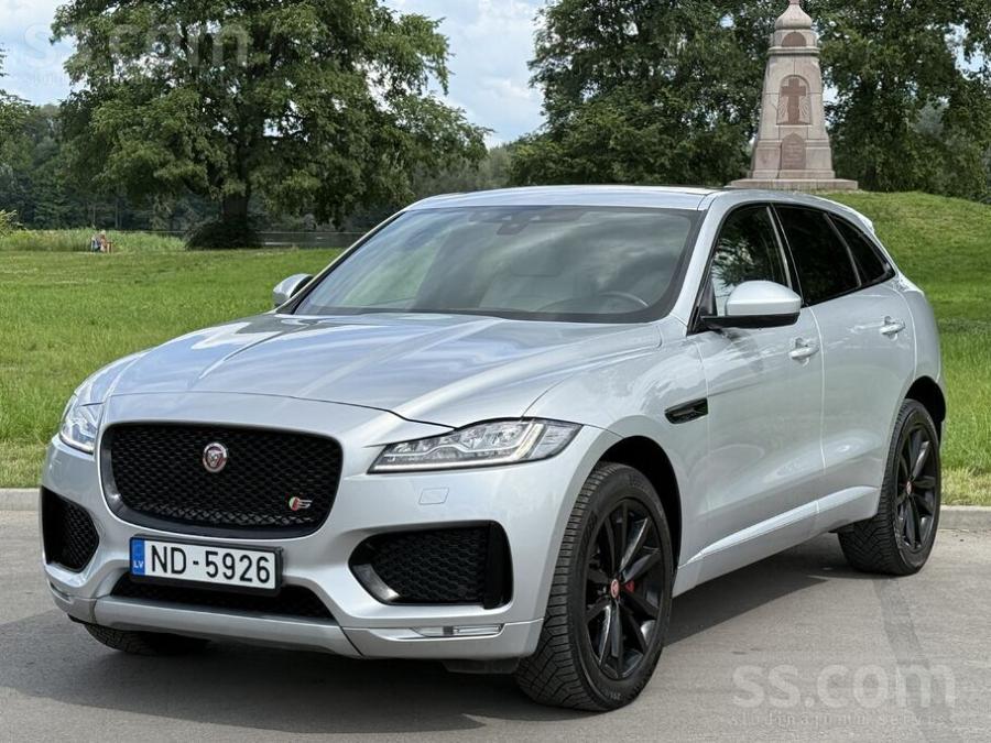 Jaguar F-Pace 2016 in Riga, with an engine capacity of 3.00 L and mileage of 0 thousand km for 15250 €, photo 1 on AUTOMOTO.COM.LV