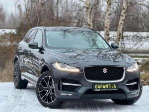 Jaguar F-Pace 2017 Šauļi, ar dzinēja tilpumu 2.00 L un nobraukumu 137 tūkst. km par 16750 €, foto  vietnē AUTOMOTO.COM.LV