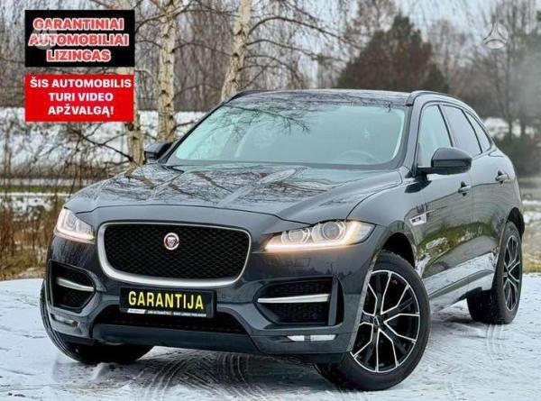 Jaguar F-Pace 2017 in Siauliai, with an engine capacity of 2.00 L and mileage of 137 thousand km for 16750 €, photo 2 on AUTOMOTO.COM.LV