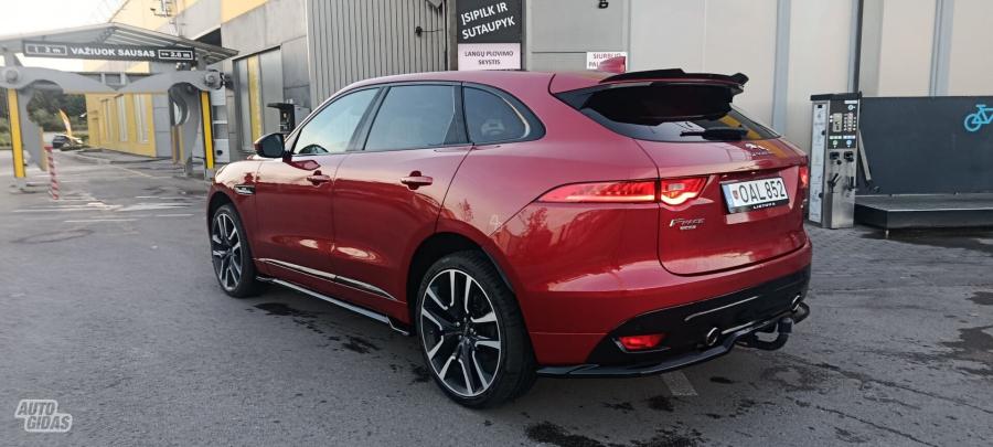 Jaguar F-Pace 2017 Šauļi, ar dzinēja tilpumu 3.00 L un nobraukumu 225 tūkst. km par 21500 €, foto 8 vietnē AUTOMOTO.COM.LV