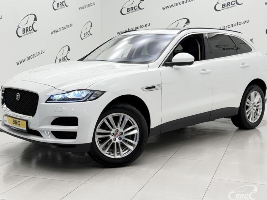 Jaguar F-Pace 2018 Viļņa, ar dzinēja tilpumu 2.00 L un nobraukumu 71 tūkst. km par 19950 €, foto 1 vietnē AUTOMOTO.COM.LV