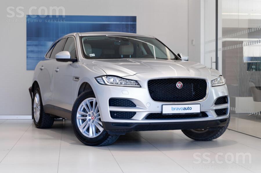 Jaguar F-Pace 2020 in Riga, with an engine capacity of 2.00 L and mileage of 59 thousand km for 15550 €, photo 2 on AUTOMOTO.COM.LV