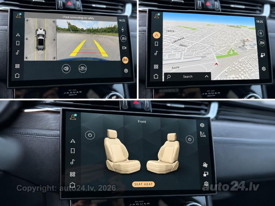 Jaguar F-Pace 2021 in Tallinn, with an engine capacity of 2.00 L and mileage of 223 thousand km for 24999 €, photo 20 on AUTOMOTO.COM.LV
