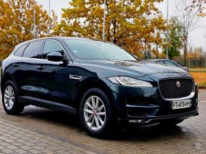 Green Jaguar F-Pace 2016 in Taurage, with an engine capacity of 2.00 L and mileage of 123 thousand km for 11500 €, photo 3 on AUTOMOTO.COM.LV