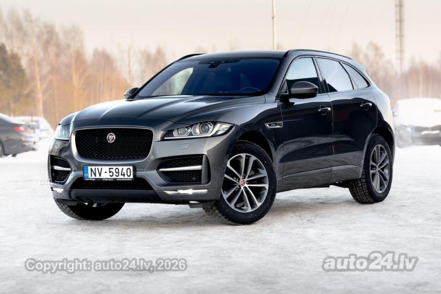 Pelēks Jaguar F-Pace 2016 Tallina, ar dzinēja tilpumu 2.00 L un nobraukumu 159 tūkst. km par 15800 €, foto 3 vietnē AUTOMOTO.COM.LV