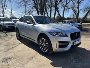 Pelēks Jaguar F-Pace 2016 Grobiņa, ar dzinēja tilpumu 2.00 L un nobraukumu 129 tūkst. km par 16700 €, foto 5 vietnē AUTOMOTO.COM.LV