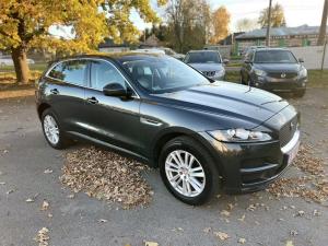 Grey Jaguar F-Pace 2016 in Riga, with an engine capacity of 2.00 L and mileage of 170 thousand km for 13950 €, photo 4 on AUTOMOTO.COM.LV