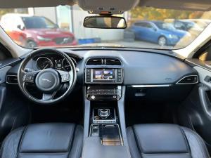 Grey Jaguar F-Pace 2016 in Riga, with an engine capacity of 2.00 L and mileage of 170 thousand km for 13950 €, photo 14 on AUTOMOTO.COM.LV