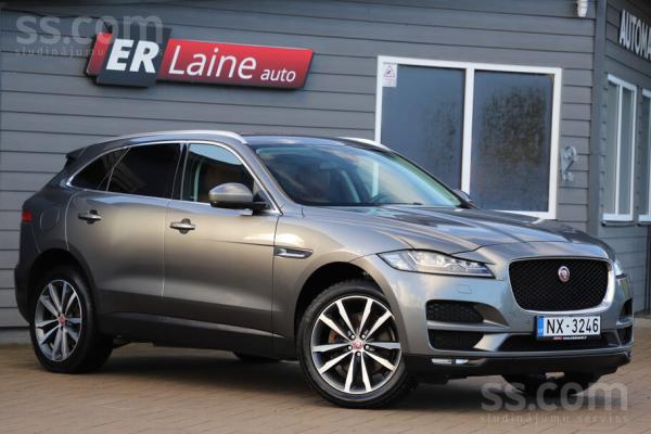 Pelēks Jaguar F-Pace 2016 Tukums, ar dzinēja tilpumu 2.00 L un nobraukumu 201 tūkst. km par 12800 €, foto 6 vietnē AUTOMOTO.COM.LV