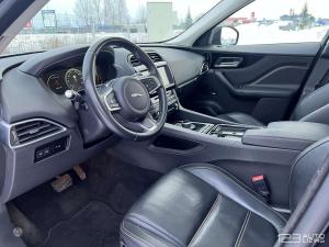 Pelēks Jaguar F-Pace 2017 Tauragė, ar dzinēja tilpumu 2.00 L un nobraukumu 112 tūkst. km par 13200 €, foto 10 vietnē AUTOMOTO.COM.LV