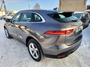 Pelēks Jaguar F-Pace 2017 Tauragė, ar dzinēja tilpumu 2.00 L un nobraukumu 160 tūkst. km par 11300 €, foto 2 vietnē AUTOMOTO.COM.LV