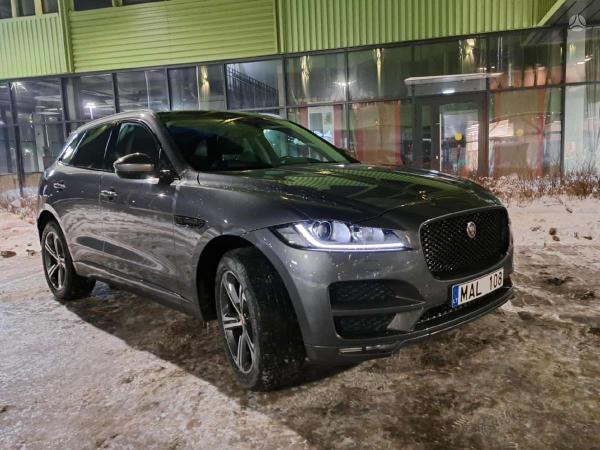Pelēks Jaguar F-Pace 2017 Kauņa, ar dzinēja tilpumu 2.00 L un nobraukumu 283 tūkst. km par 11399 €, foto 7 vietnē AUTOMOTO.COM.LV