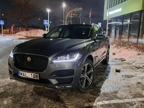 Pelēks Jaguar F-Pace 2017 Kauņa, ar dzinēja tilpumu 2.00 L un nobraukumu 283 tūkst. km par 11399 €, foto 8 vietnē AUTOMOTO.COM.LV