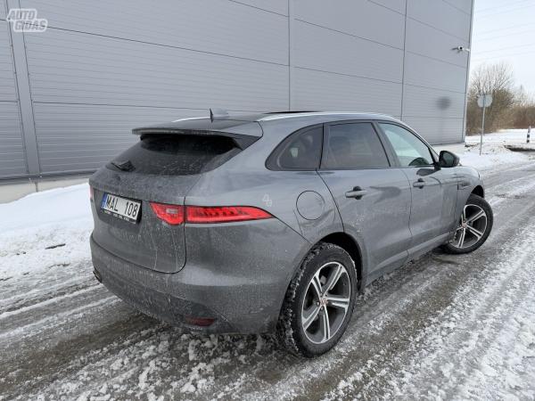 Grey Jaguar F-Pace 2017 in Kaunas, with an engine capacity of 2.00 L and mileage of 283 thousand km for 10500 €, photo 6 on AUTOMOTO.COM.LV
