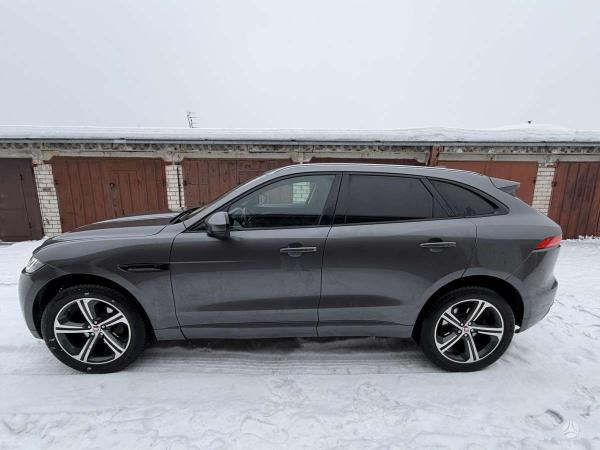 Pelēks Jaguar F-Pace 2017 Kauņa, ar dzinēja tilpumu 2.00 L un nobraukumu 283 tūkst. km par 11000 €, foto 4 vietnē AUTOMOTO.COM.LV