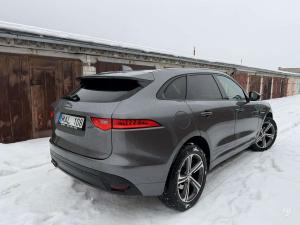 Grey Jaguar F-Pace 2017 in Kaunas, with an engine capacity of 2.00 L and mileage of 283 thousand km for 11000 €, photo 7 on AUTOMOTO.COM.LV