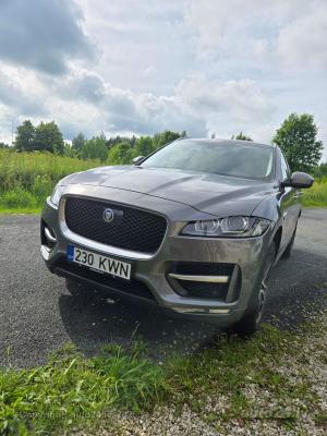 Grey Jaguar F-Pace 2017 in Tallinn, with an engine capacity of 3.00 L and mileage of 133 thousand km for 24000 €, photo 2 on AUTOMOTO.COM.LV