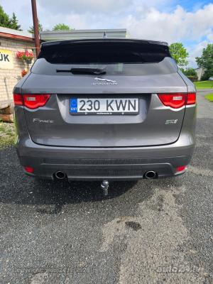 Grey Jaguar F-Pace 2017 in Tallinn, with an engine capacity of 3.00 L and mileage of 133 thousand km for 24000 €, photo 6 on AUTOMOTO.COM.LV