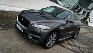 Pelēks Jaguar F-Pace 2017 Rīga, ar dzinēja tilpumu 3.00 L un nobraukumu 216 tūkst. km par 14950 €, foto 3 vietnē AUTOMOTO.COM.LV