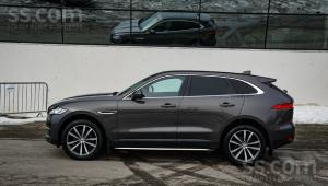 Pelēks Jaguar F-Pace 2017 Rīga, ar dzinēja tilpumu 3.00 L un nobraukumu 216 tūkst. km par 14950 €, foto 4 vietnē AUTOMOTO.COM.LV