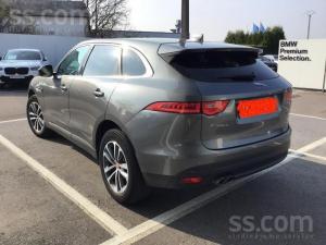 Grey Jaguar F-Pace 2017 in Jelgava, with an engine capacity of 2.00 L and mileage of 223 thousand km for 8999 €, photo 5 on AUTOMOTO.COM.LV