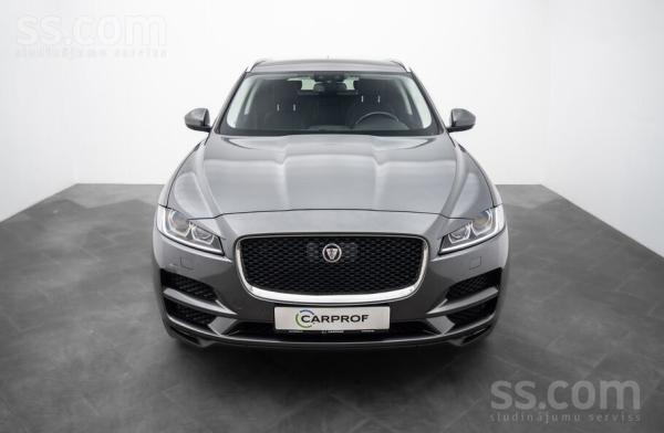 Pelēks Jaguar F-Pace 2017 Tallina, ar dzinēja tilpumu 2.00 L un nobraukumu 155 tūkst. km par 14999 €, foto 2 vietnē AUTOMOTO.COM.LV