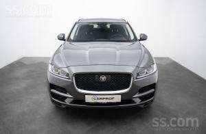 Pelēks Jaguar F-Pace 2017 Tallina, ar dzinēja tilpumu 2.00 L un nobraukumu 155 tūkst. km par 14999 €, foto 3 vietnē AUTOMOTO.COM.LV