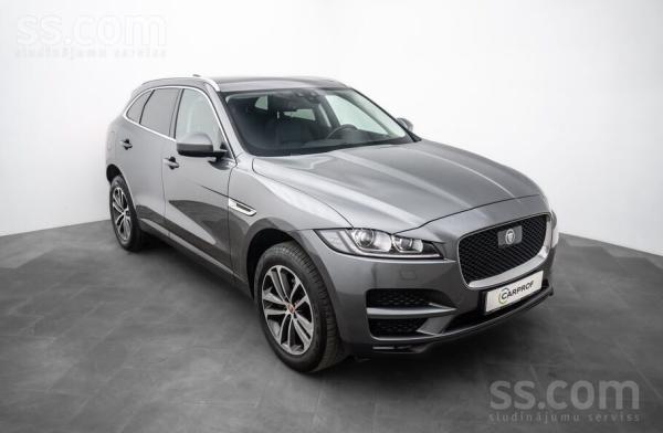 Pelēks Jaguar F-Pace 2017 Tallina, ar dzinēja tilpumu 2.00 L un nobraukumu 155 tūkst. km par 14999 €, foto 3 vietnē AUTOMOTO.COM.LV