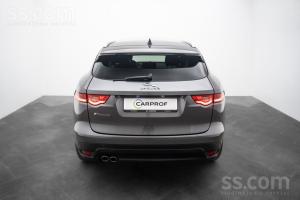 Pelēks Jaguar F-Pace 2017 Tallina, ar dzinēja tilpumu 2.00 L un nobraukumu 155 tūkst. km par 14999 €, foto 6 vietnē AUTOMOTO.COM.LV